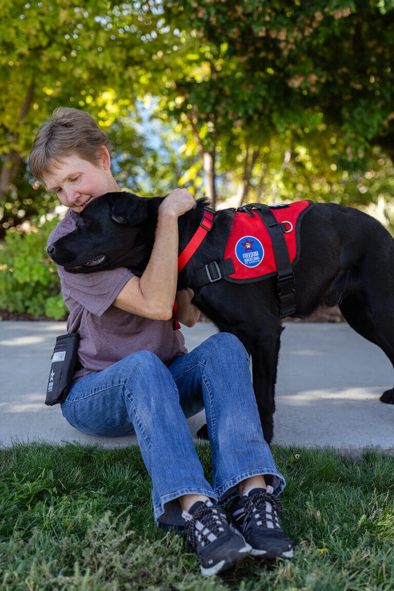 2024 Volunteer of the Year: Alice Pitman - Freedom Service Dogs